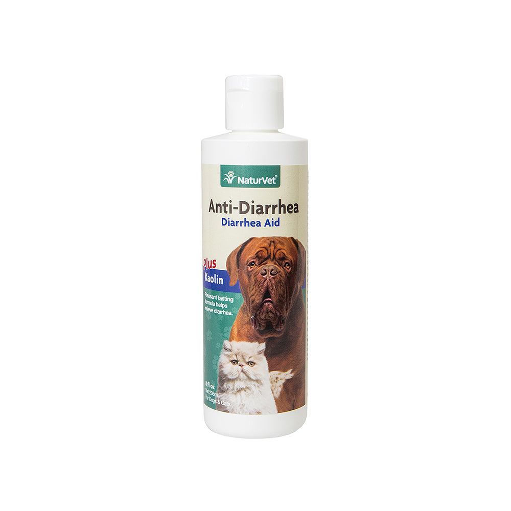 Naturvet® Anti-Diarrhea Liquid Plus Kaolin for Dogs & Cats 8 Oz ...